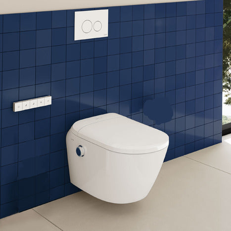 Vitra V-Care Ultra Rim-Ex Smart Wall Hung Bidet Shower toilet | Bidet ...