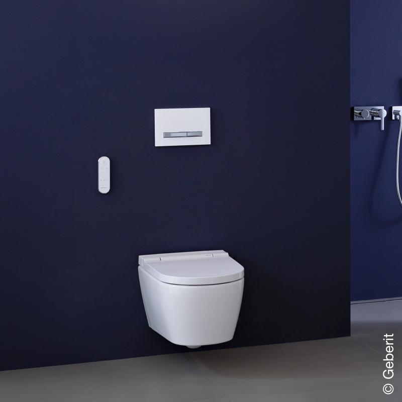 Geberit Aquaclean Sela - Wall Hung Rimless Smart Bidet Toilet | Bidet ...